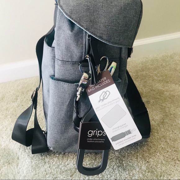JJ Cole | Bags | Jj Cole Knapsack Diaper Bag | Poshmark